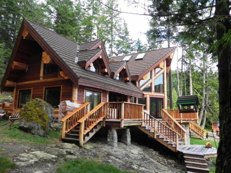 Ruby Lake Log Home Design - Streamline Design