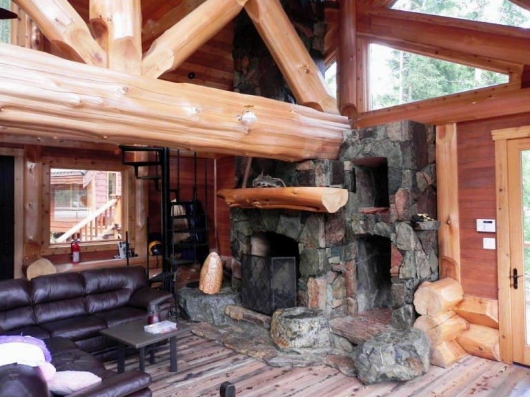 Ruby Lake Log Home Design - Streamline Design