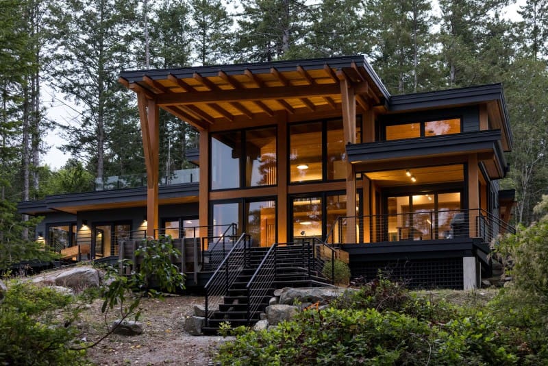 The Modern West Coast Timber Frame Design | Streamline Design